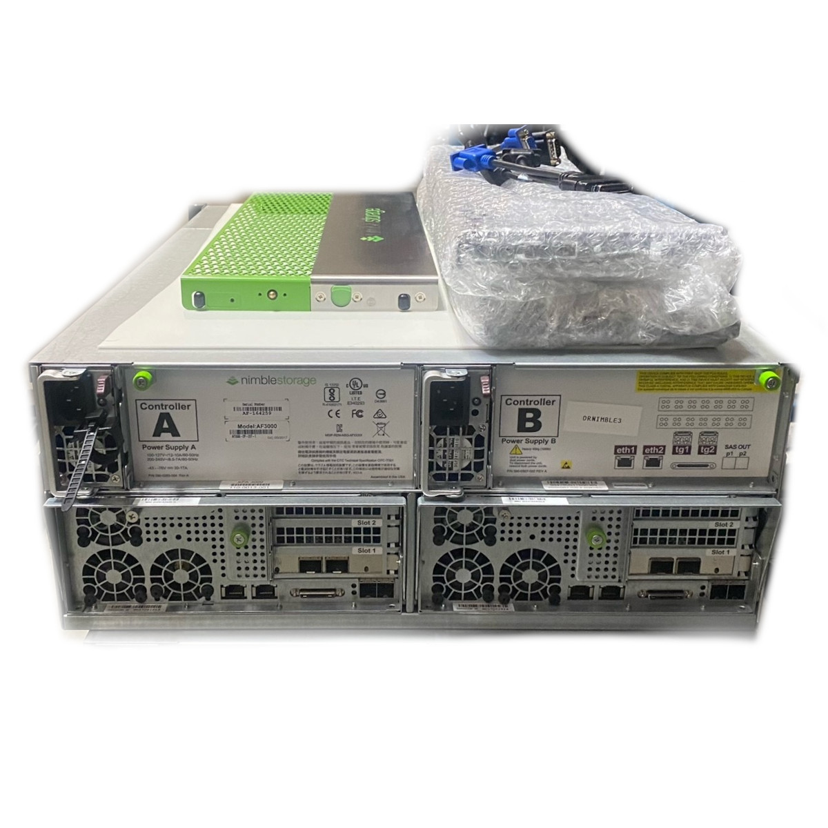 HPE Nimble AF3000-2P-23T-1 AF3000 46TB Flash Array
