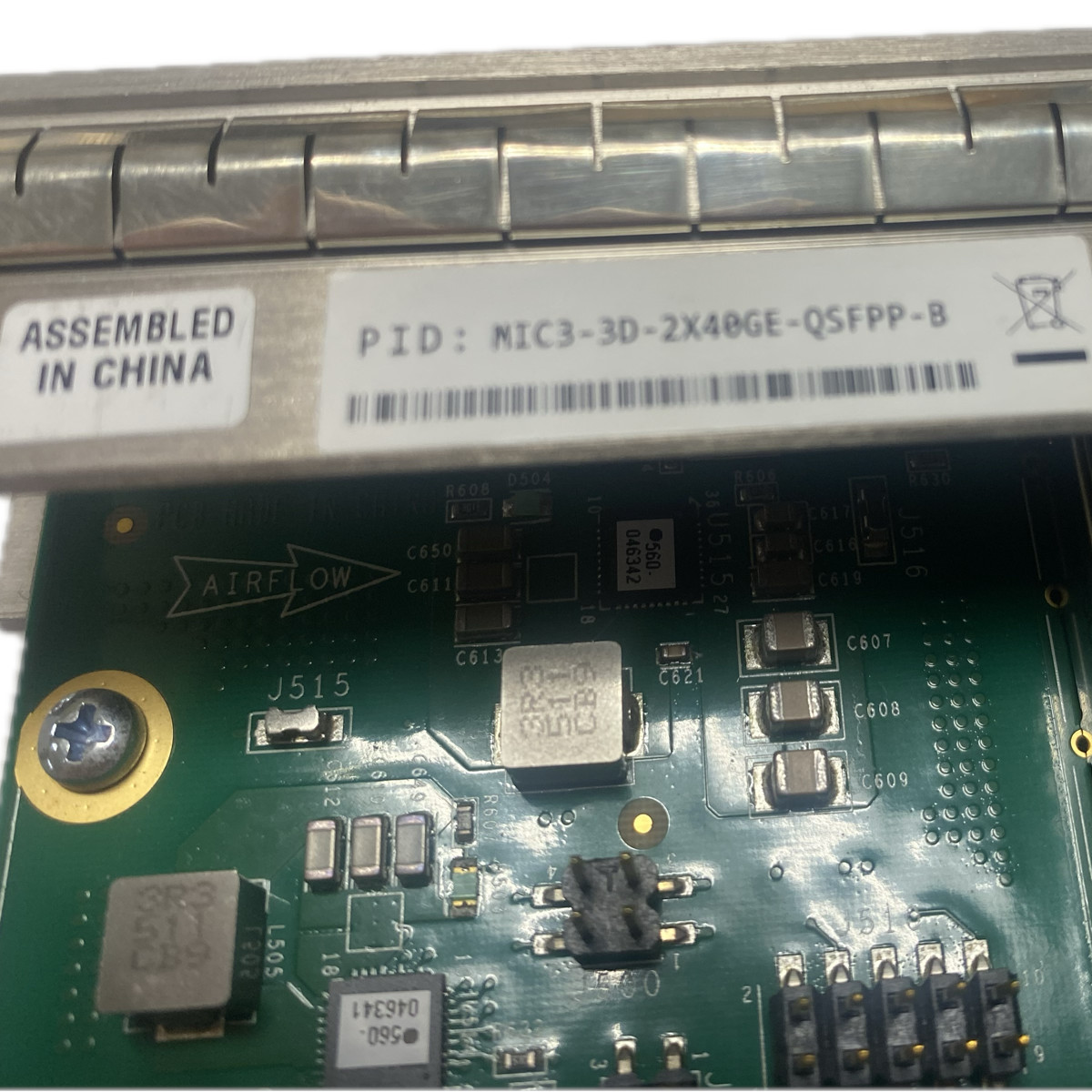 Juniper MIC3-3D-2X40GE-QSFPP MIC 2X40GE QSFP+ Interface card