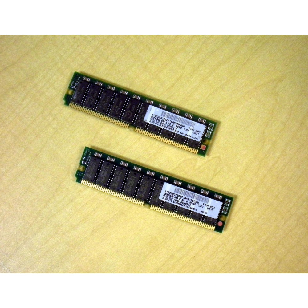 IBM 3110-9402 64MB (2x 32MB) Main Storage Memory Kit 46G0296 39H8312 ...