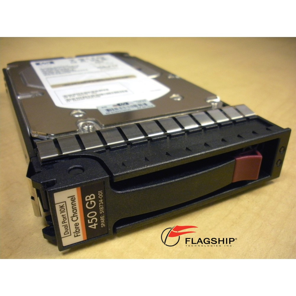 HP AP731B AP731A 518734-001 450GB 10K FC EVA M6412 Hard Drive