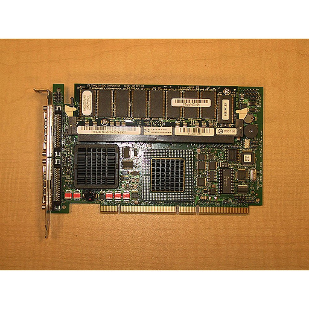 Dell J4717 PERC 4 Dual-Channel U320 64-bit SCSI External RAID ...