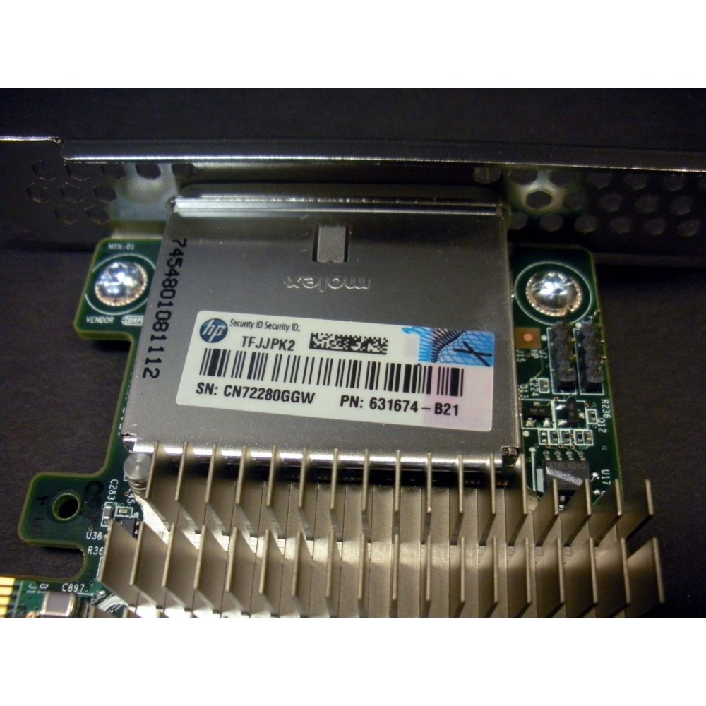 HP 631674-B21 633543-001 Smart Array P421/2GB FBWC 6Gb 2-port Ext SAS ...
