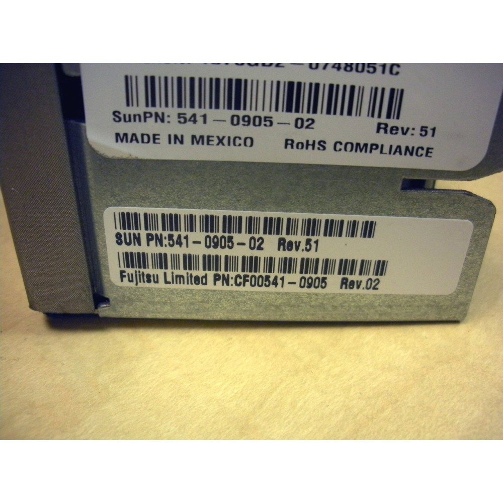 Sun 541-0905 60mm Fan Assembly Fan B RoHS