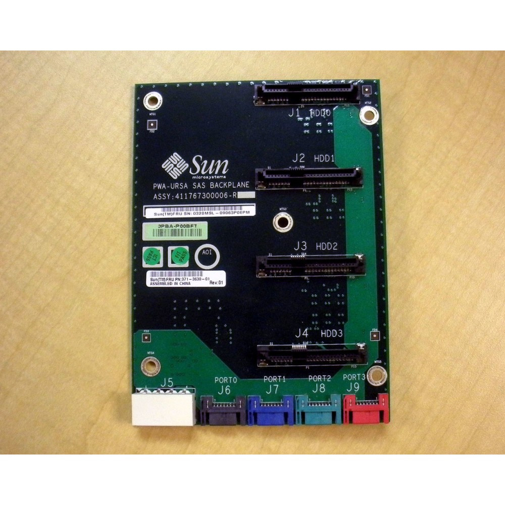 Sun 371-3630 Oracle 4-Slot Disk Backplane | Flagship Tech
