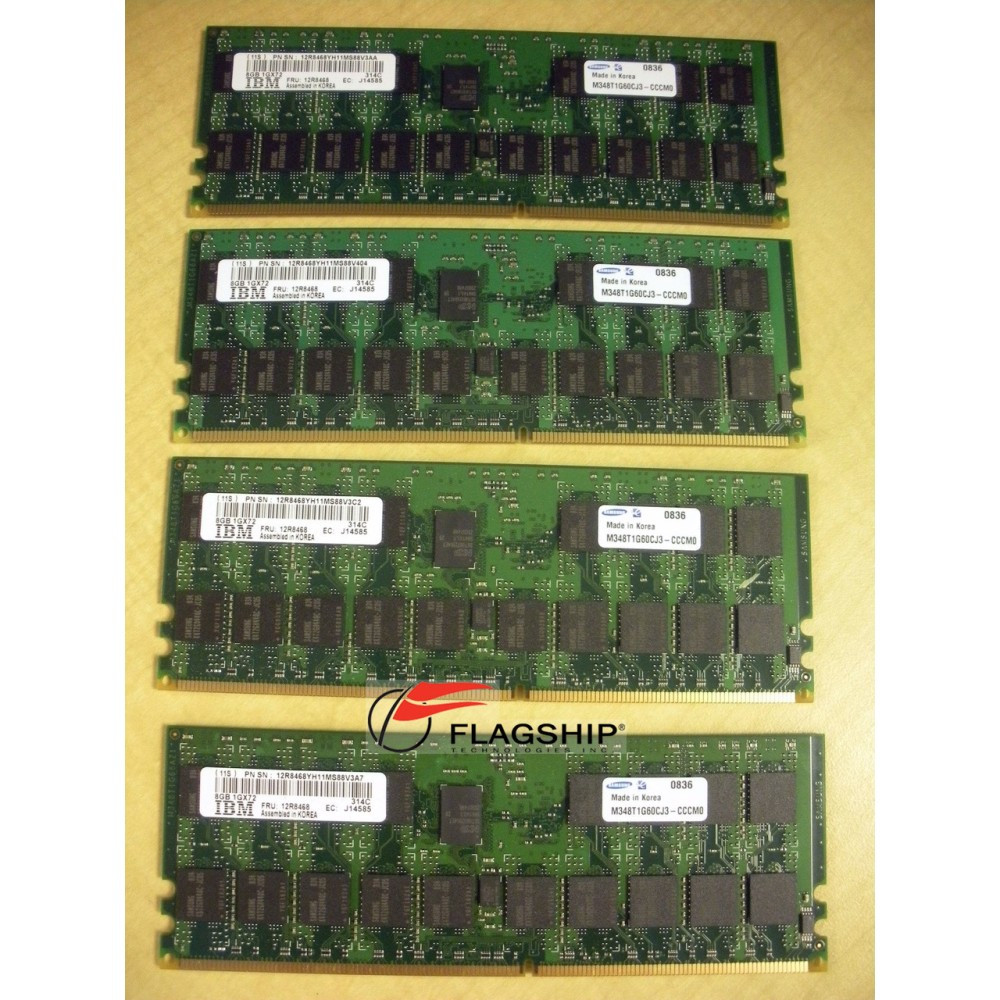 IBM 4498 32GB (4x 8GB) Memory Kit 12R8468