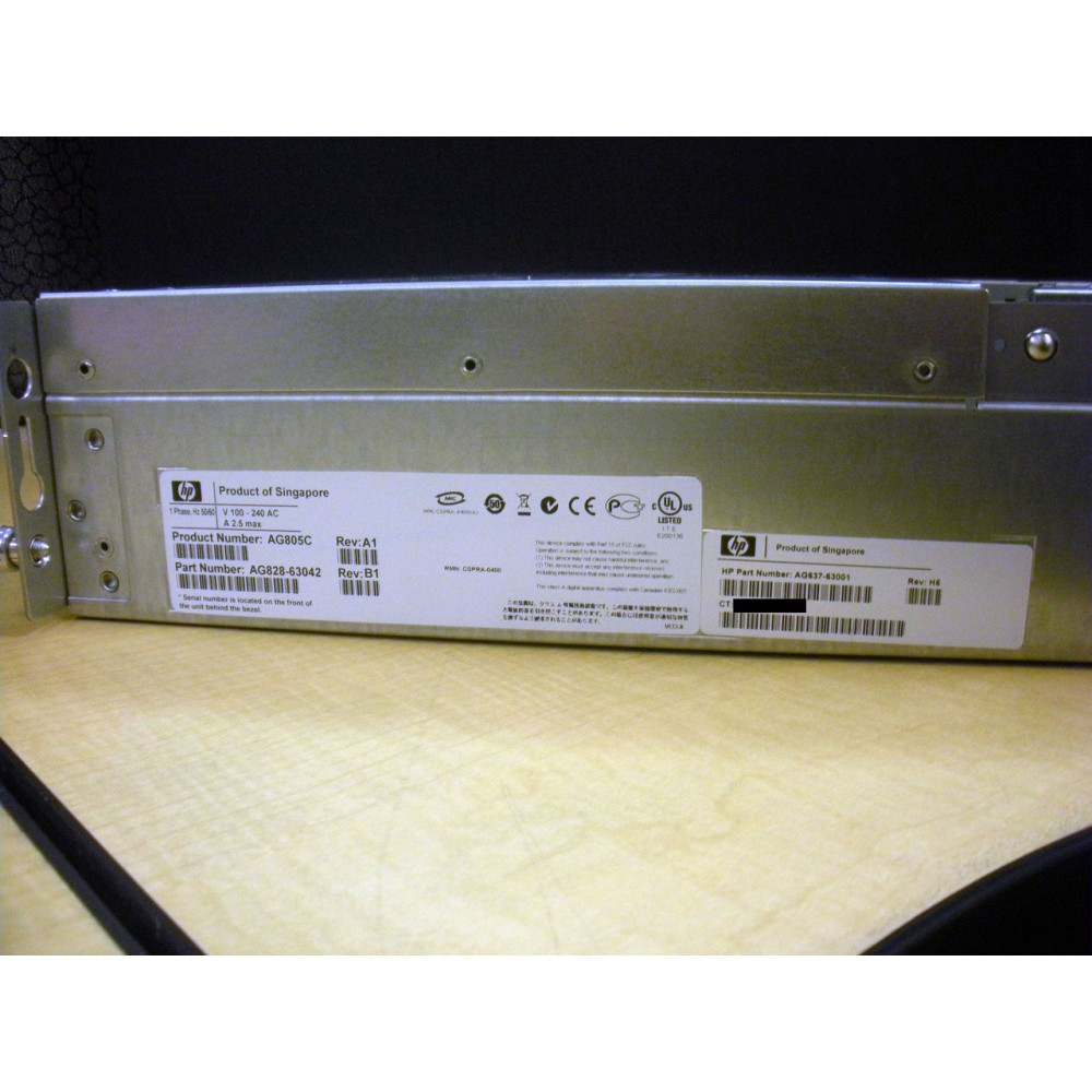 HP AG805C EVA4400 Dual Controller Array | StorageWorks
