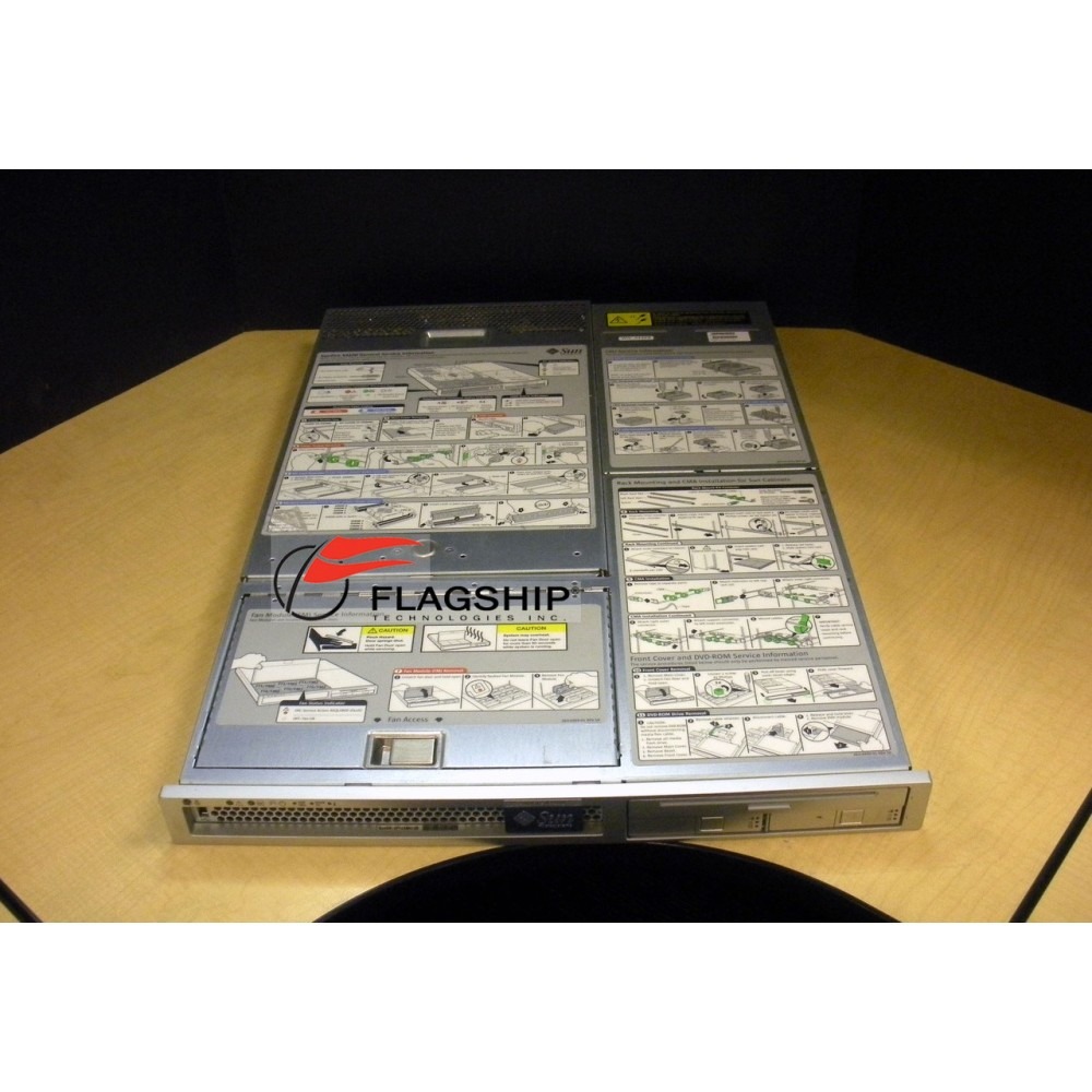 Sun Fire X4100 A64 2X 2.8GHZ 8GB RAM 2X 73GB 10K SAS Server | Sun Fire ...