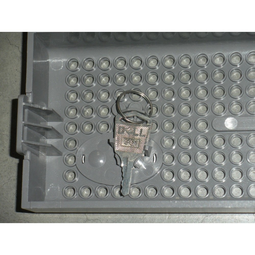 Dell C5542 PowerEdge 2850 Front Bezel Faceplate & Key F5242