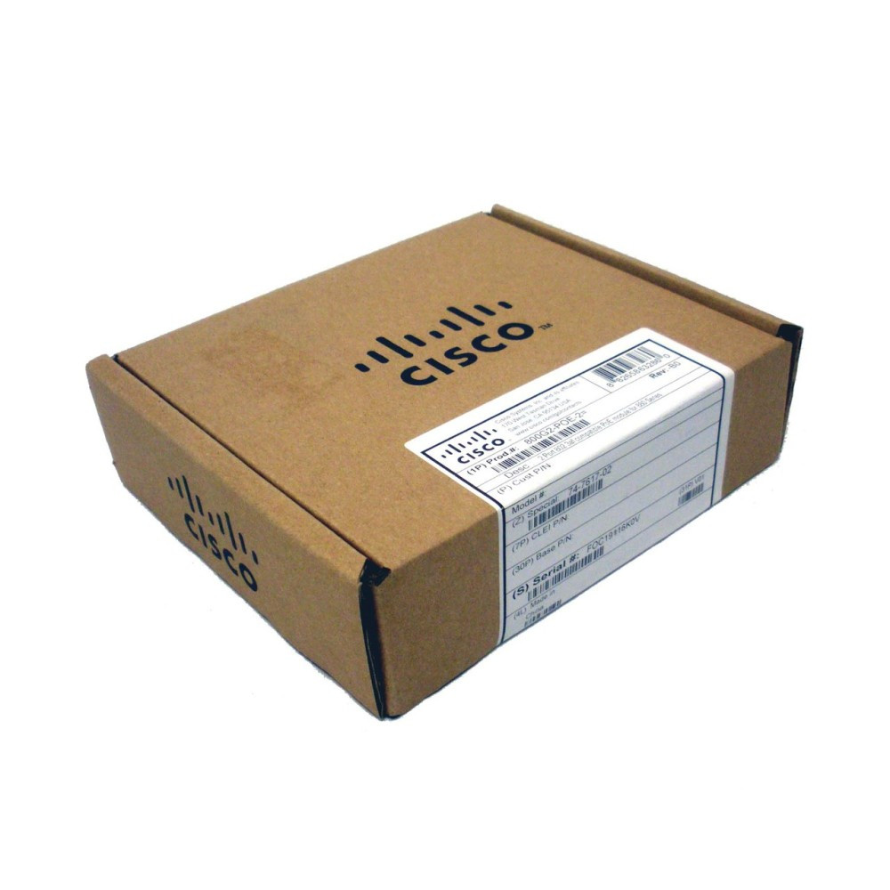CISCO 800G2-POE-2 2-Port 802.3AF POE Module For 880 Series | Flagship Tech