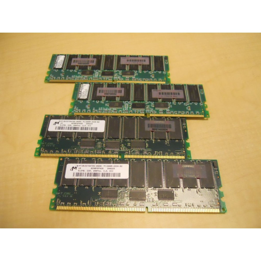 HP Compaq 202171-B21 2GB (4x 512MB) PC1600 Memory Kit 175918-042