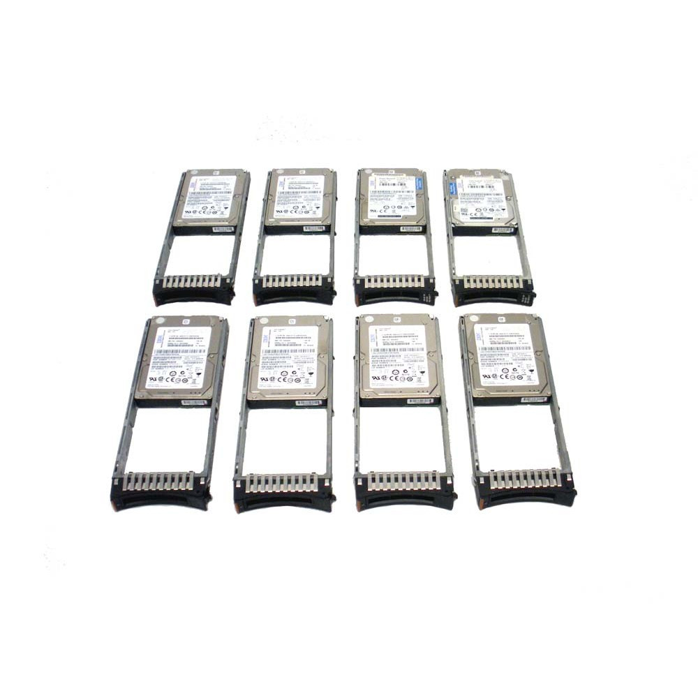 IBM 1947 Hard Drive 139GB 15K SAS SFF Gen 2 19B0 - Lot of 8