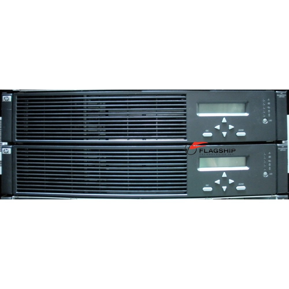 HP AJ757A EVA6400 Dual Controller Array complete with WWN (2x HVS400 ...
