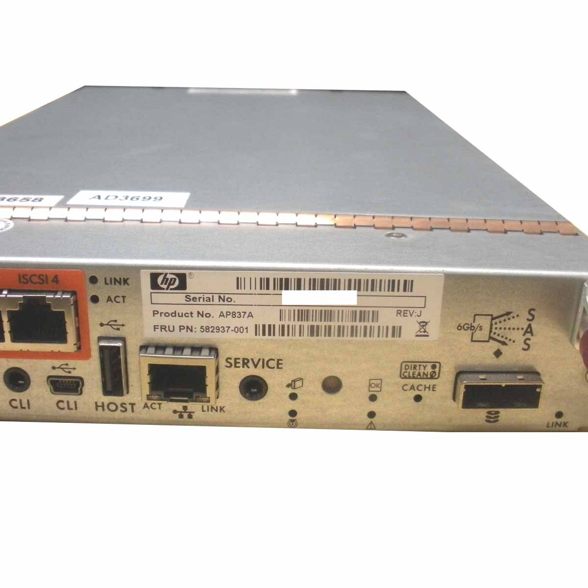 582937-001 HP P2000 G3 FC/ISCSI Controller