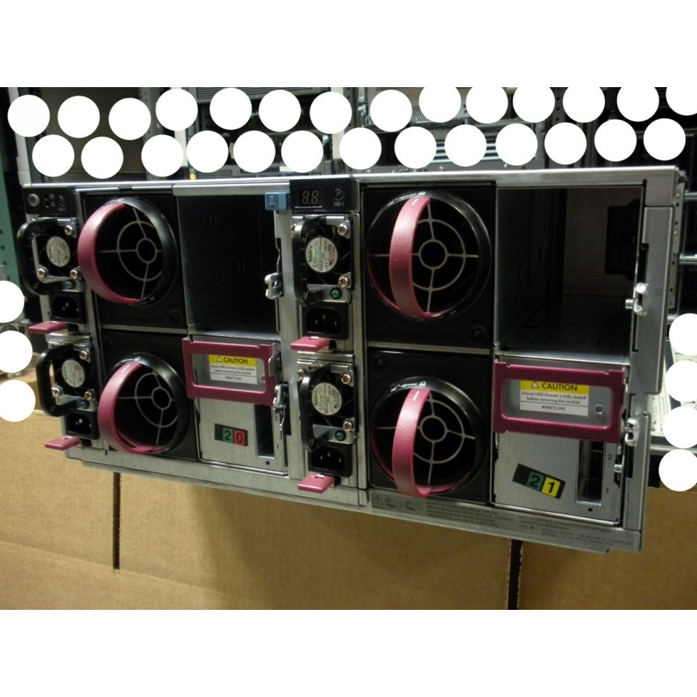 HP AJ866A MDS600 with 2x Dual Port I/O Module System