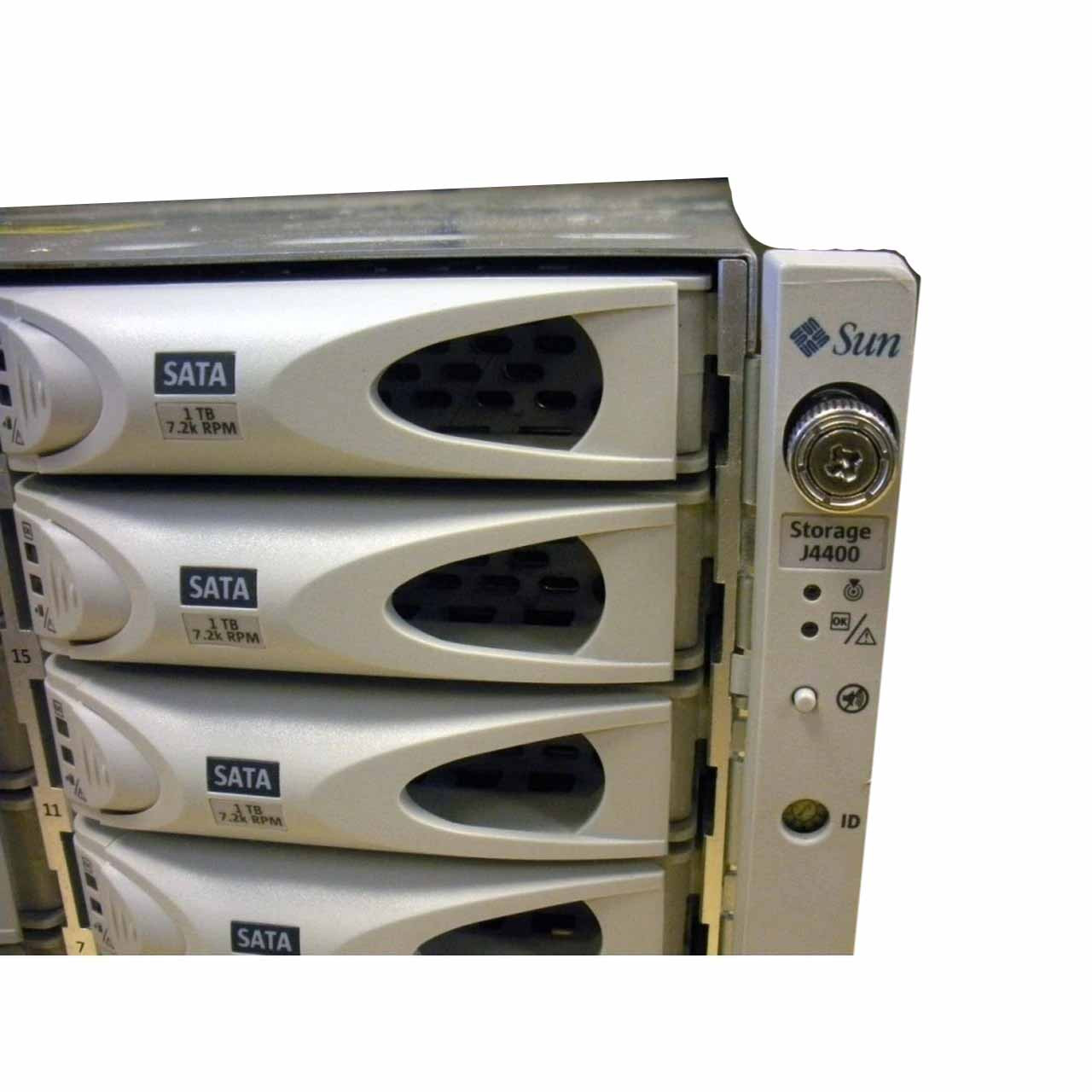 Sun J4400 Storage Array 24x 1TB, Dual SAS I/O, Dual P/S