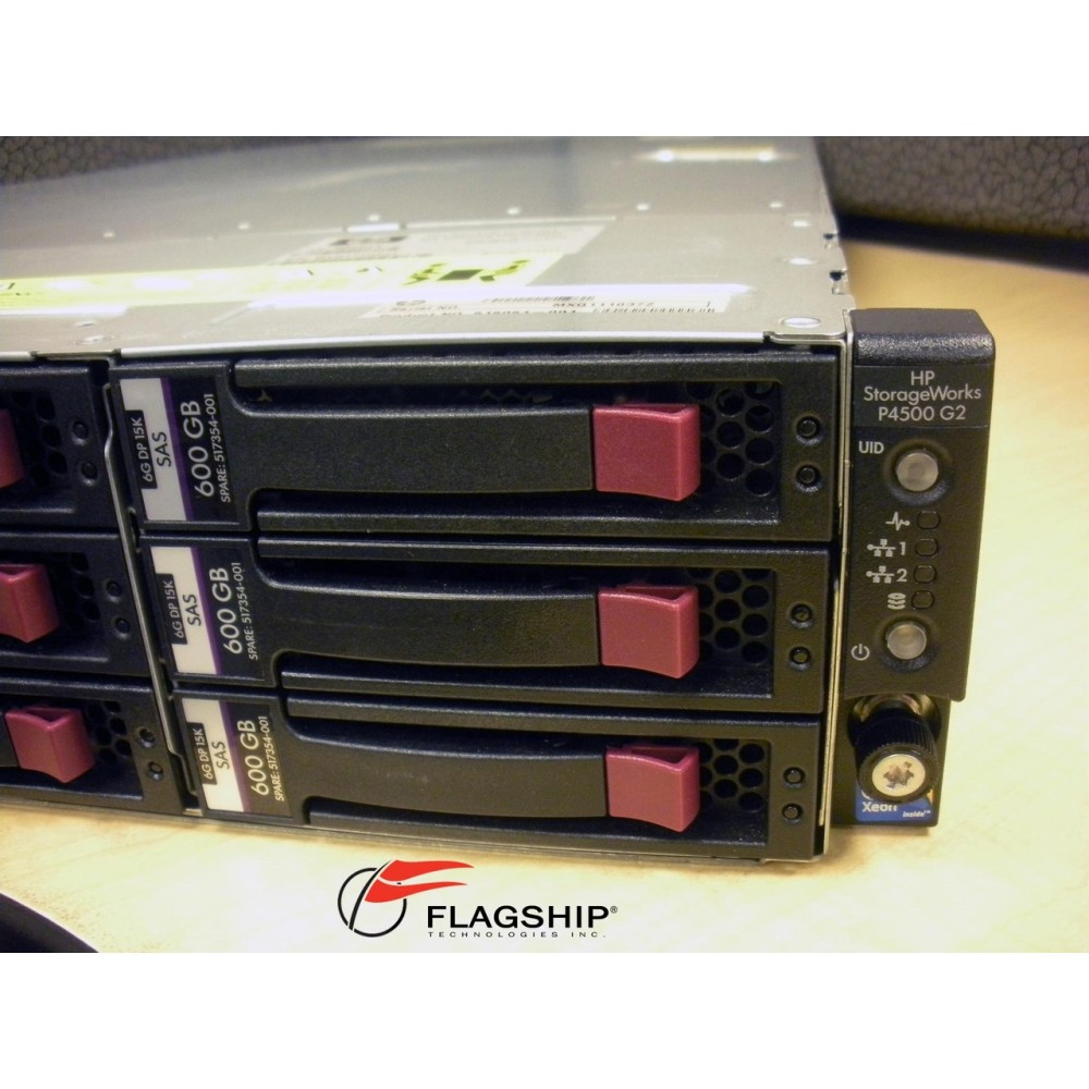 HP AX701A P4500 G2 7.2TB SAS Storage System