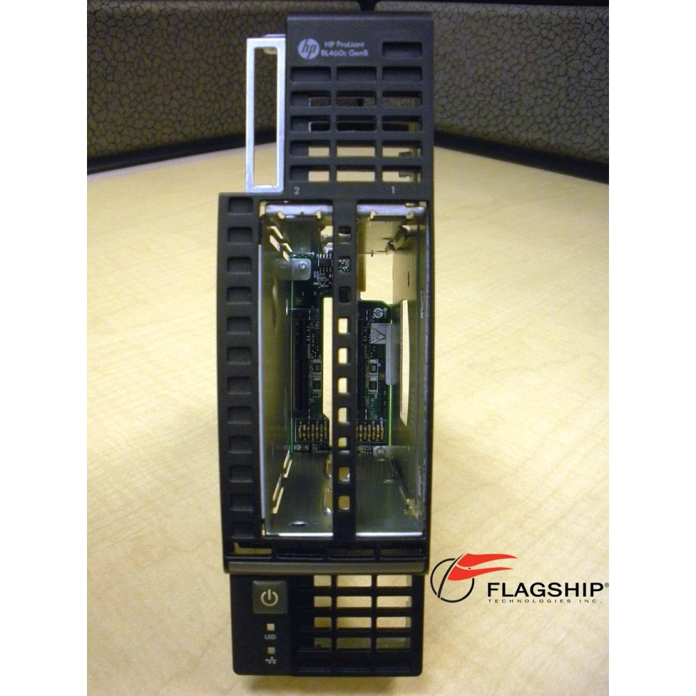 HP 670025-001 Front Panel Hard Drive Cage w/ Bezel for BL460c Gen8