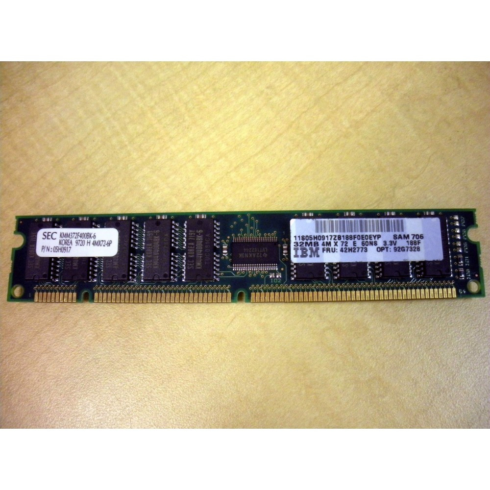 IBM 42H2773 4113-701X 32MB EDO DRAM Memory DIMM