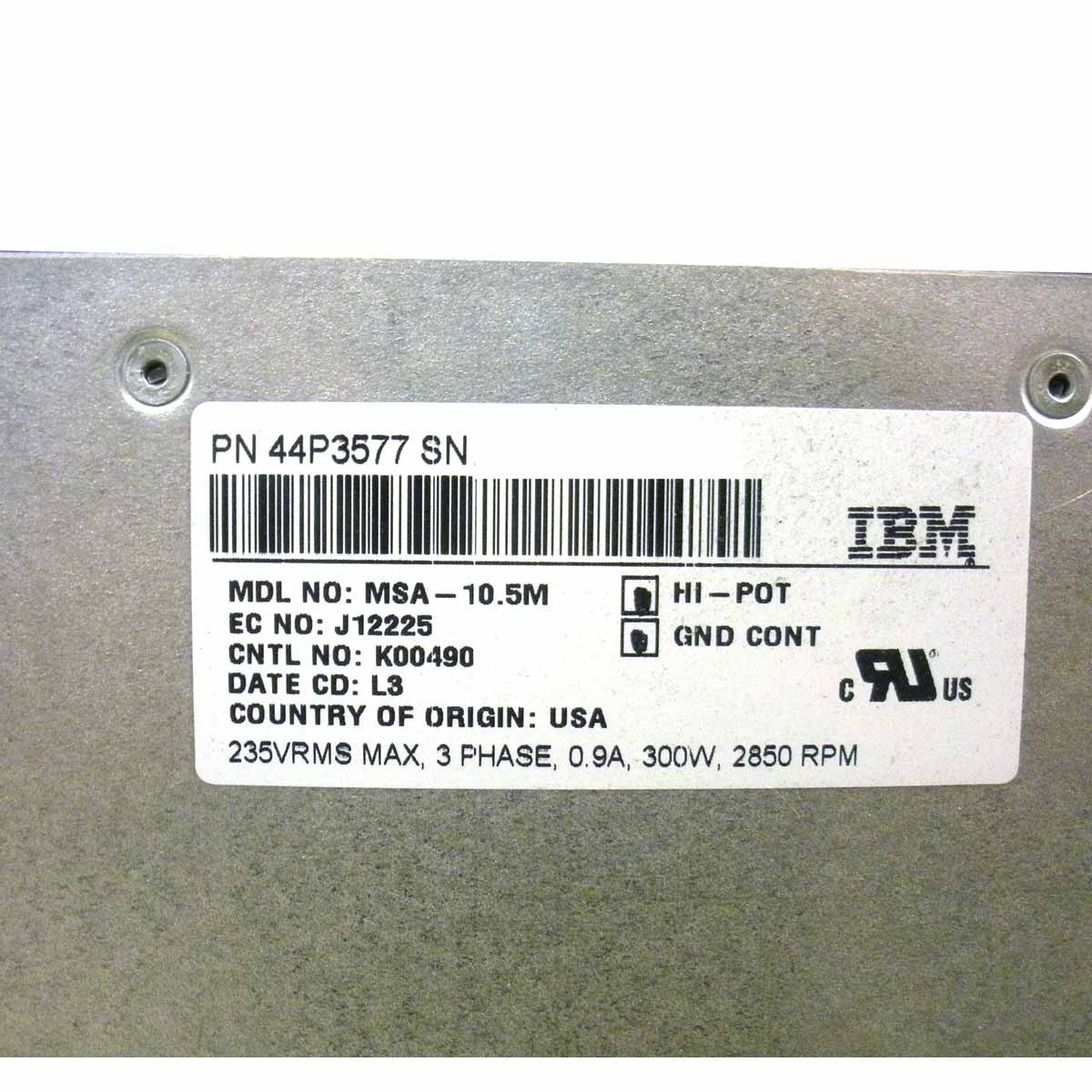 IBM 44P3577 Processor Fan Assembly | 7433-9406 870