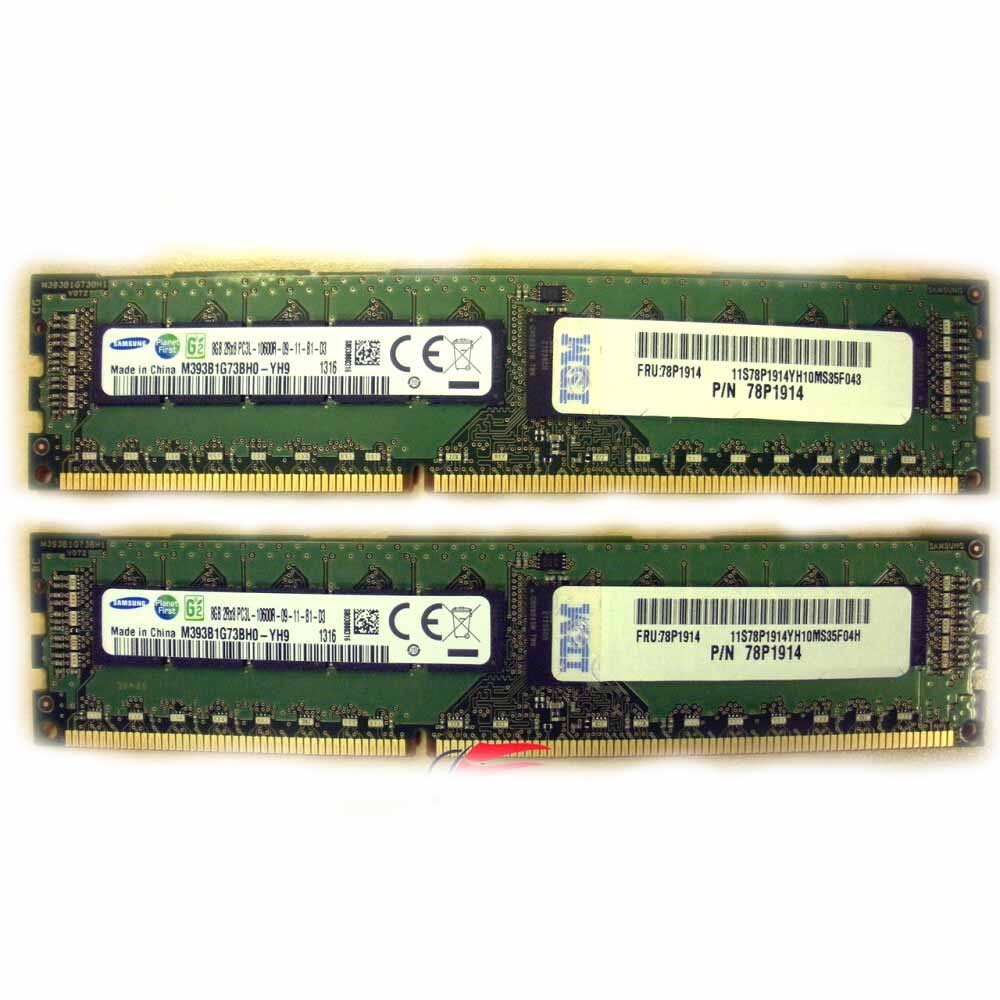 IBM EM4C-82XX 32GB (2x 16GB) DDR3 Memory Kit for Power7 78P1915 31FB ...