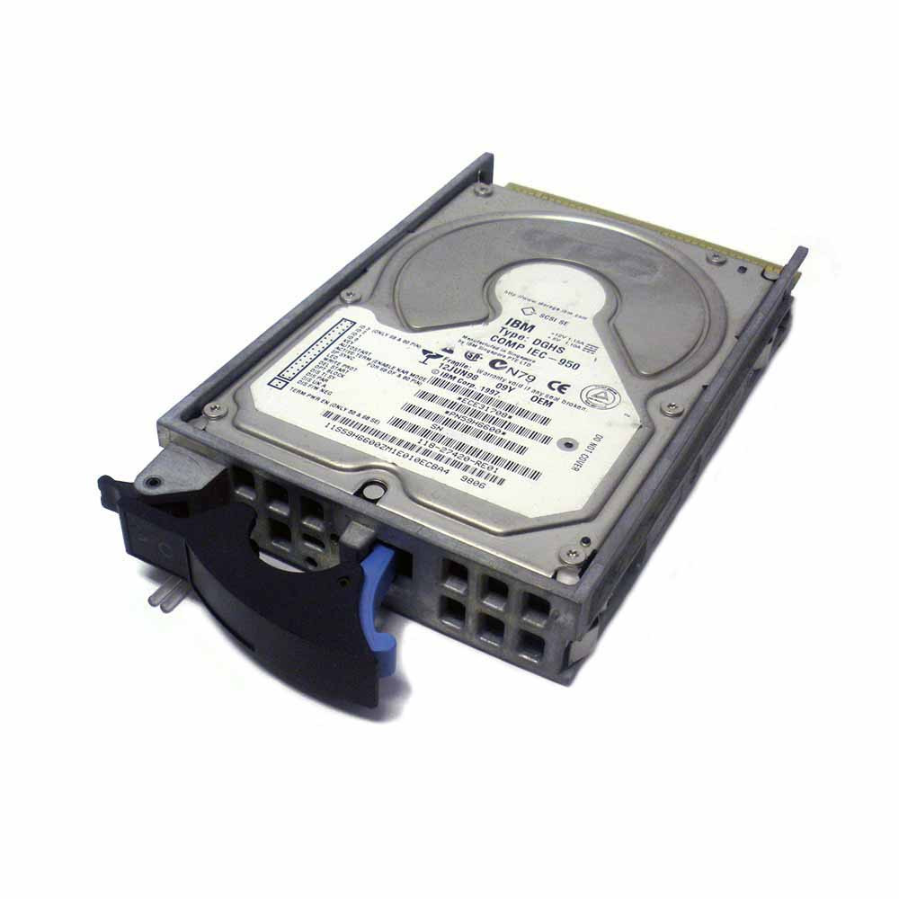 IBM 25L1930 9.1GB 80 PIN 3.5in SCSI 7200RPM Hard Drive Disk | Flagship Tech
