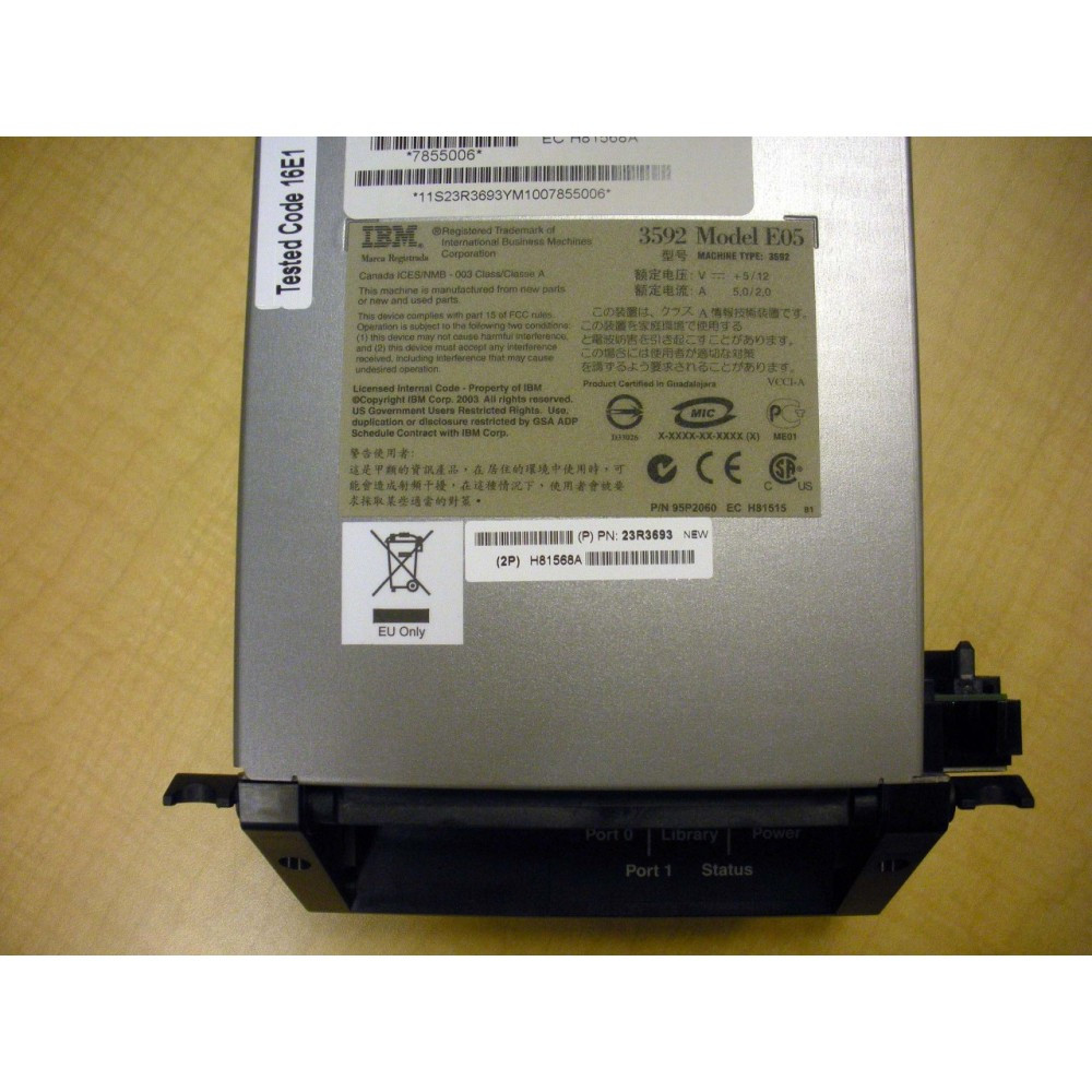 IBM 3592-E05 TS1120 Enterprise Tape Drive