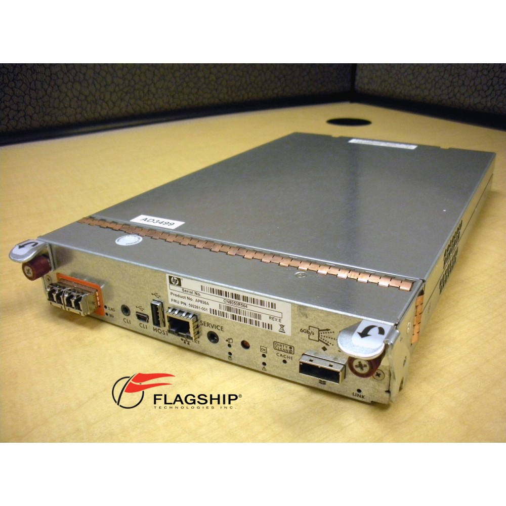 HP AP836A 592261-001 Dual Port 8Gb FC Controller for MSA P2000 G3