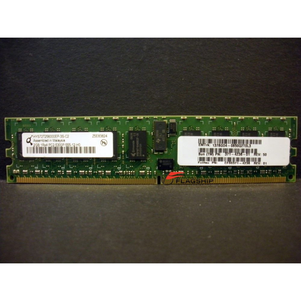 Sun 371-4236 2GB DIMM DDR2-667 1-Rank for M4000 M5000 | Flagship Tech
