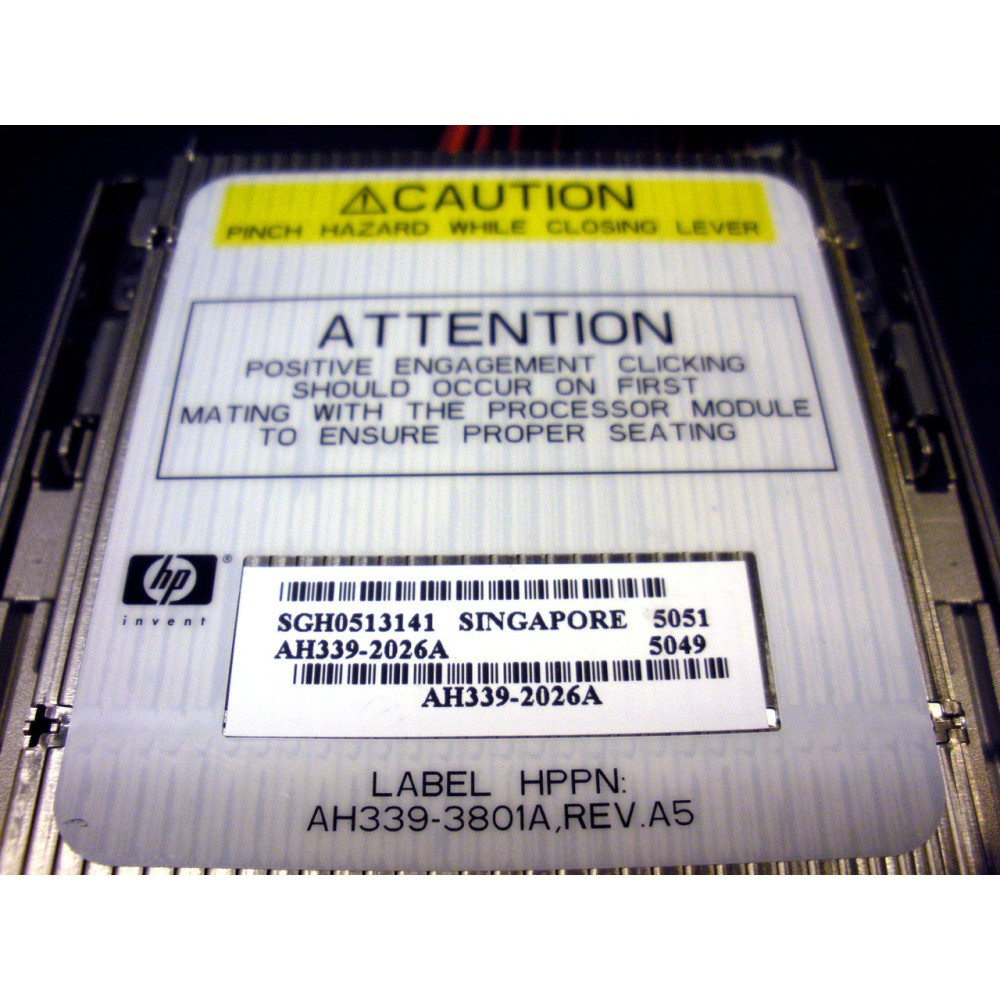 HP AH397A AH339-2026A Intel Itanium2 9310 1.6GHz/10MB Dual Core ...