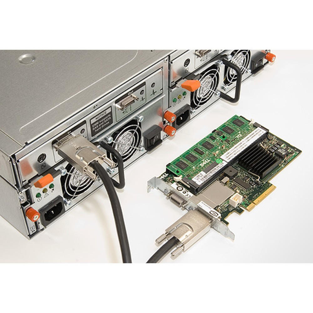 Dell J9189 Powervault MD1000 MD3000 2M (6') External SAS Cable 0J9189
