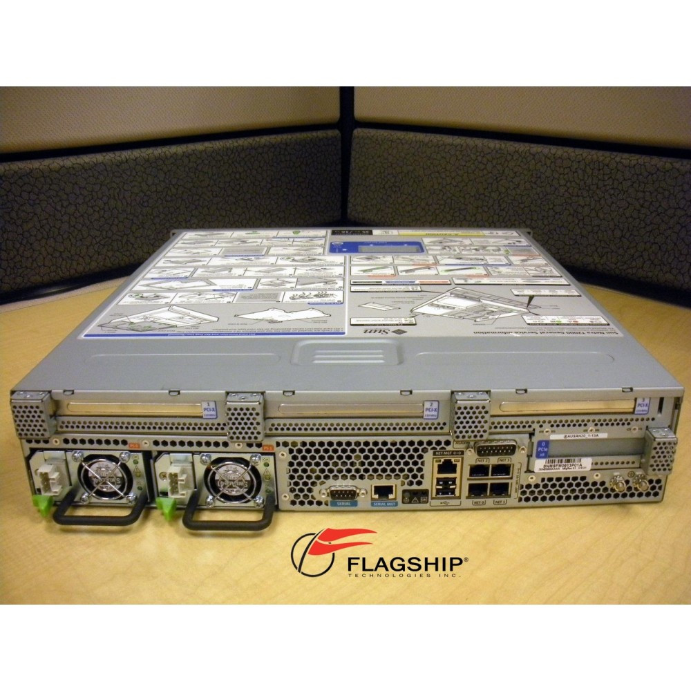 Sun N20Z108B08GD2FD Netra T2000 1.2GHz 8-Core, 16GB, 2x 146GB with Rack Kit