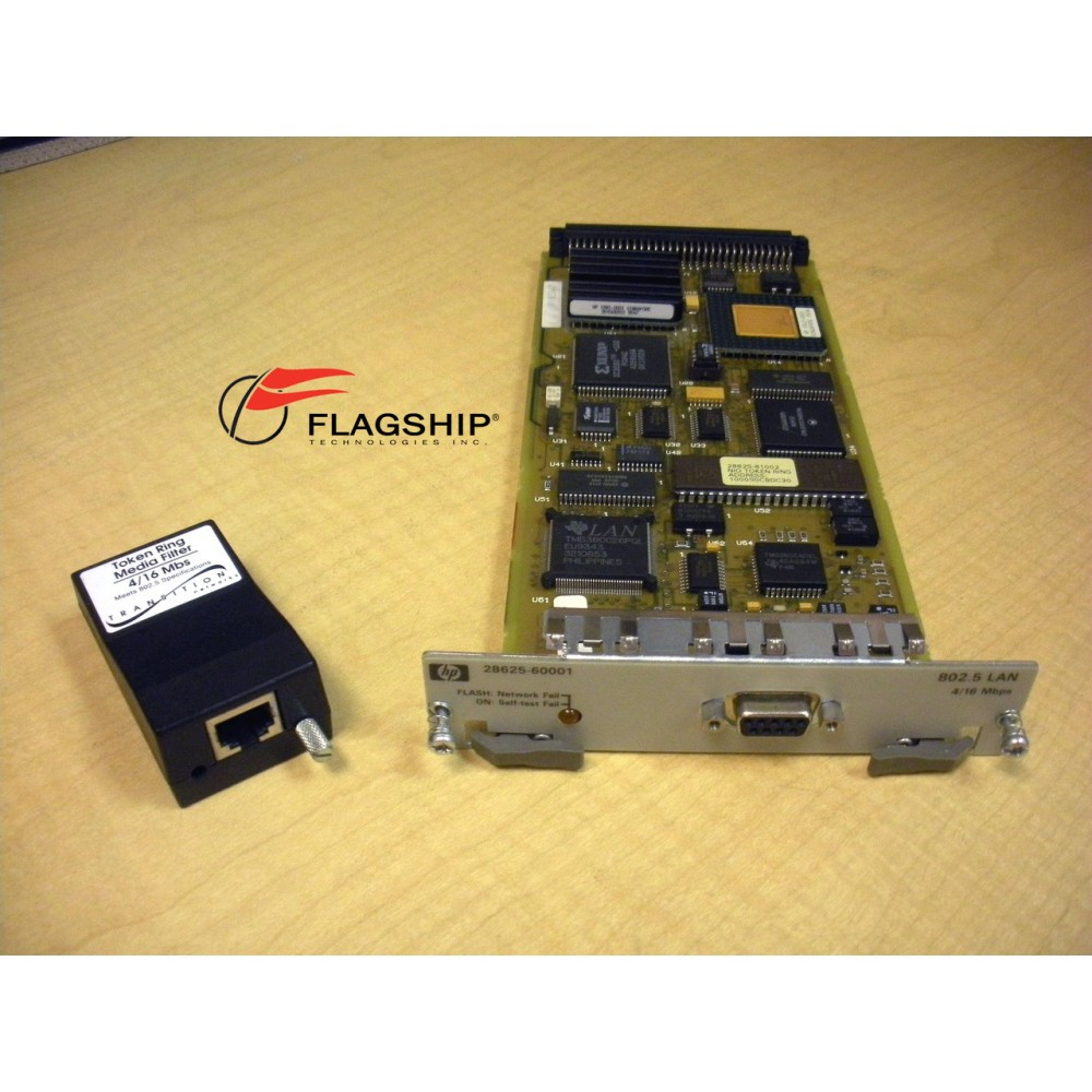 HP 28625-60001 PB 802.5 Token Ring Card | Flagship Tech