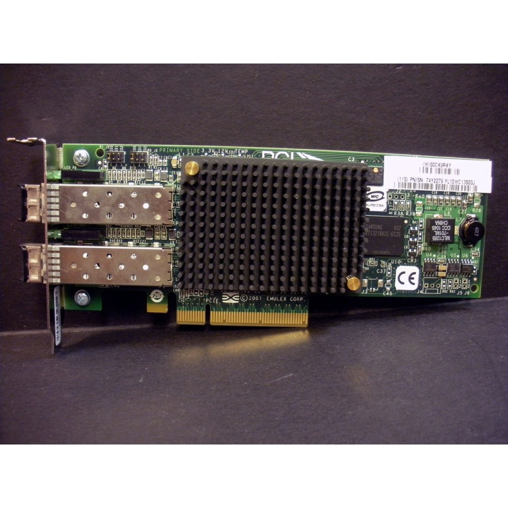 IBM 5273-820X 577D 74Y2279 8Gb PCIe Dual Port Fibre Channel Adapter