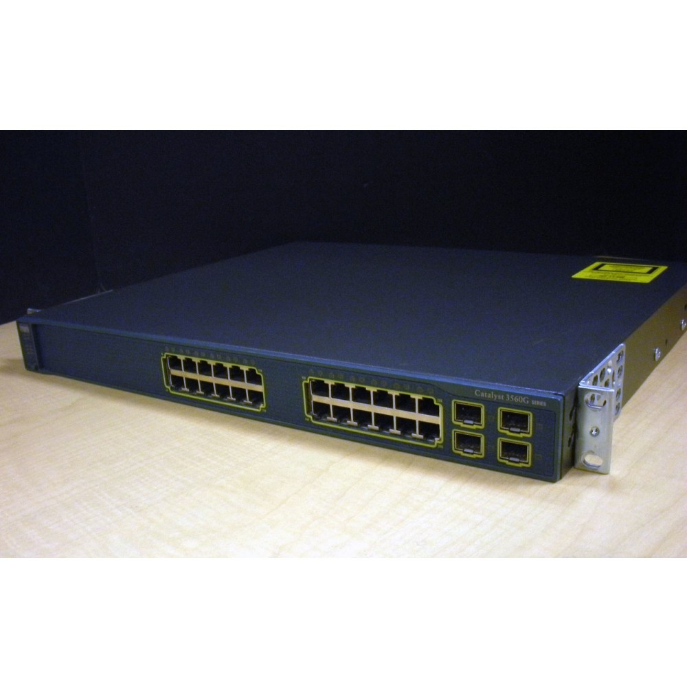 CISCO WS-C3560G-24TS-S 24 Port 10/100/1000 Switch | Flagship | Flagship ...