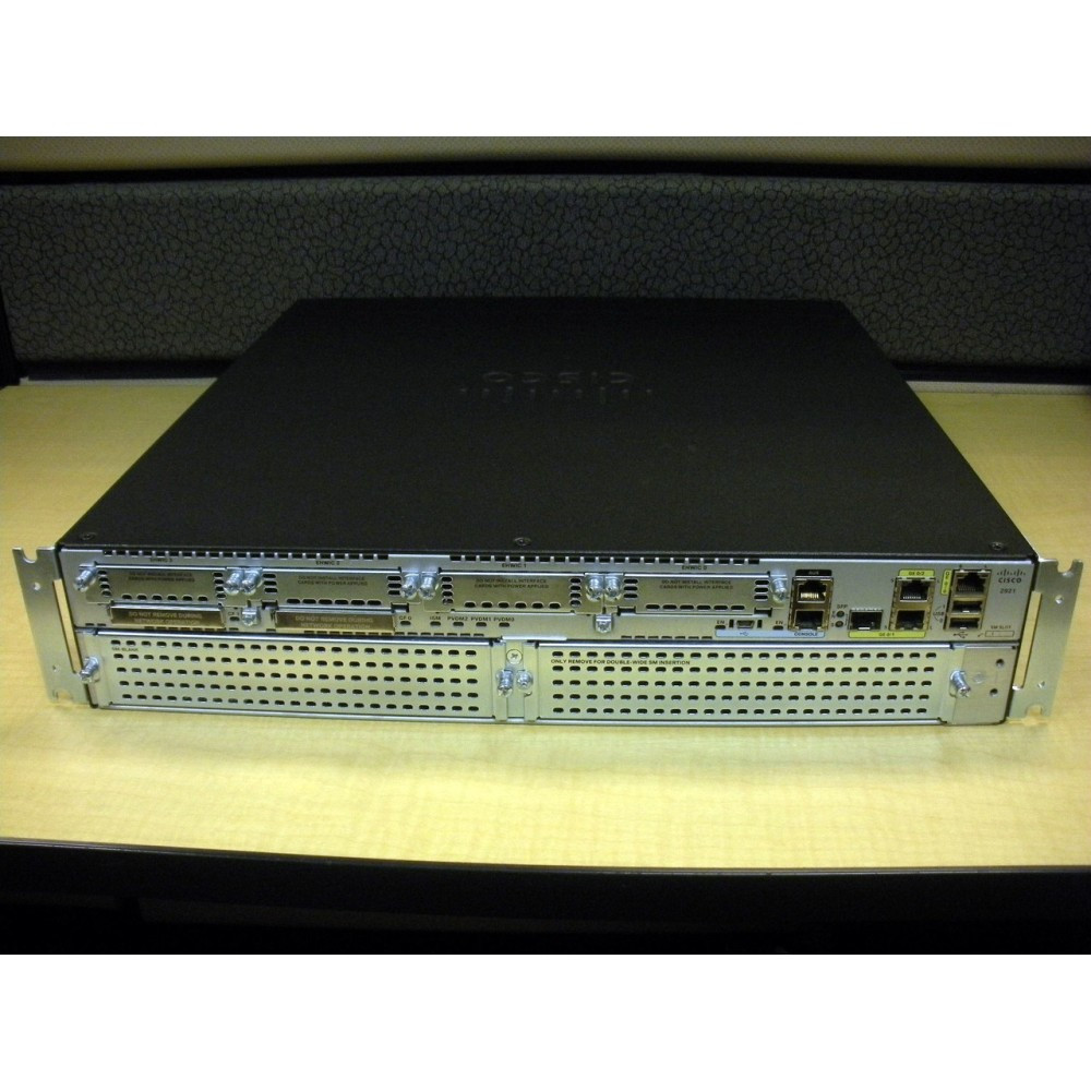 Cisco C2921-VSEC/K9 Router Voice Security Bundle w/ PVDM3-32, UC ...