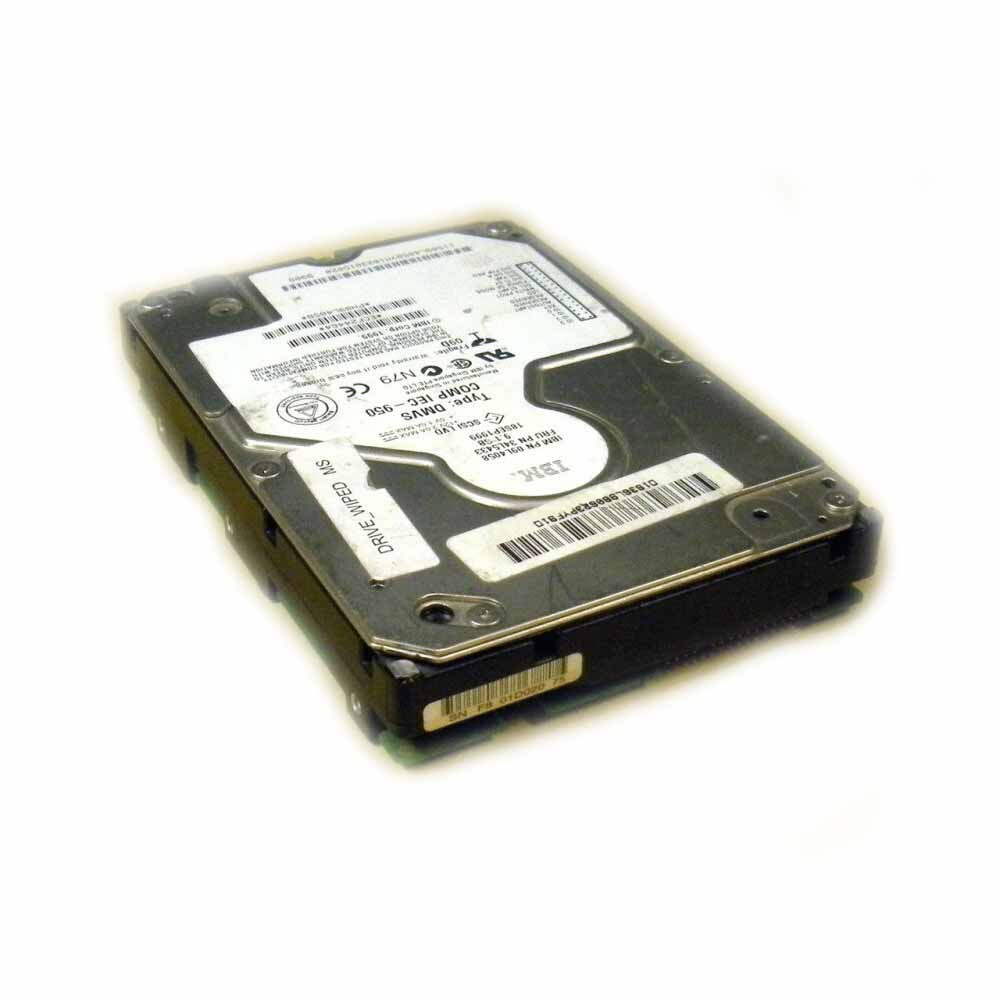 IBM 25L1930 9.1GB 80 PIN 3.5in SCSI 7200RPM Hard Drive Disk | Flagship Tech