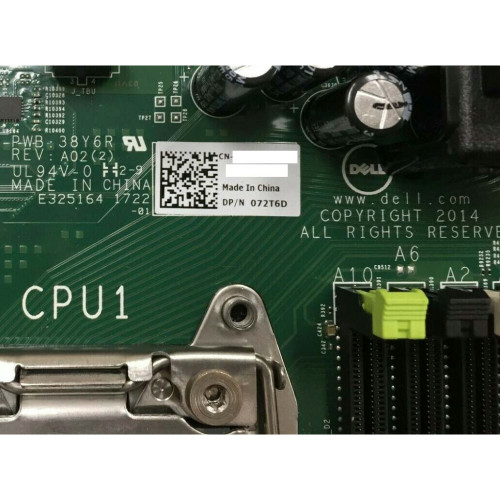 DELL 72T6D System Board for PowerEdge R730 & R730XD | Flagship Technologies
