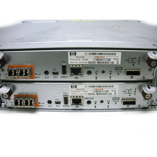 HP AP846B P2000 G3 MSA FC Dual Controller SFF Modular Smart Array System