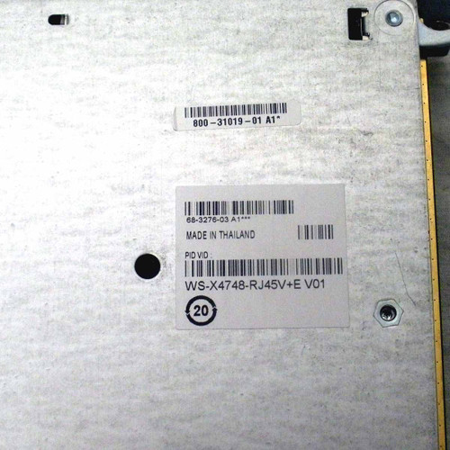 Cisco WS-X4748-RJ45V+E 4500 48-Port PoE Ethernet Module