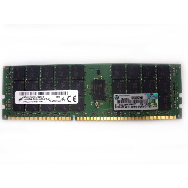 HP A0R57A 606426-001 DL980 4GB (1Rx4) PC3L-10600R Memory Kit