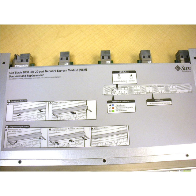Sun 541-0389 X5040A-Z 20-Port Gigabit Ethernet Network Express Module ...