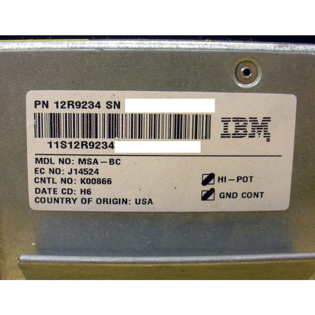 IBM 12R9234 6B0A I/O Subsystem Fan Assembly pSeries 7040 | Flagship Tech