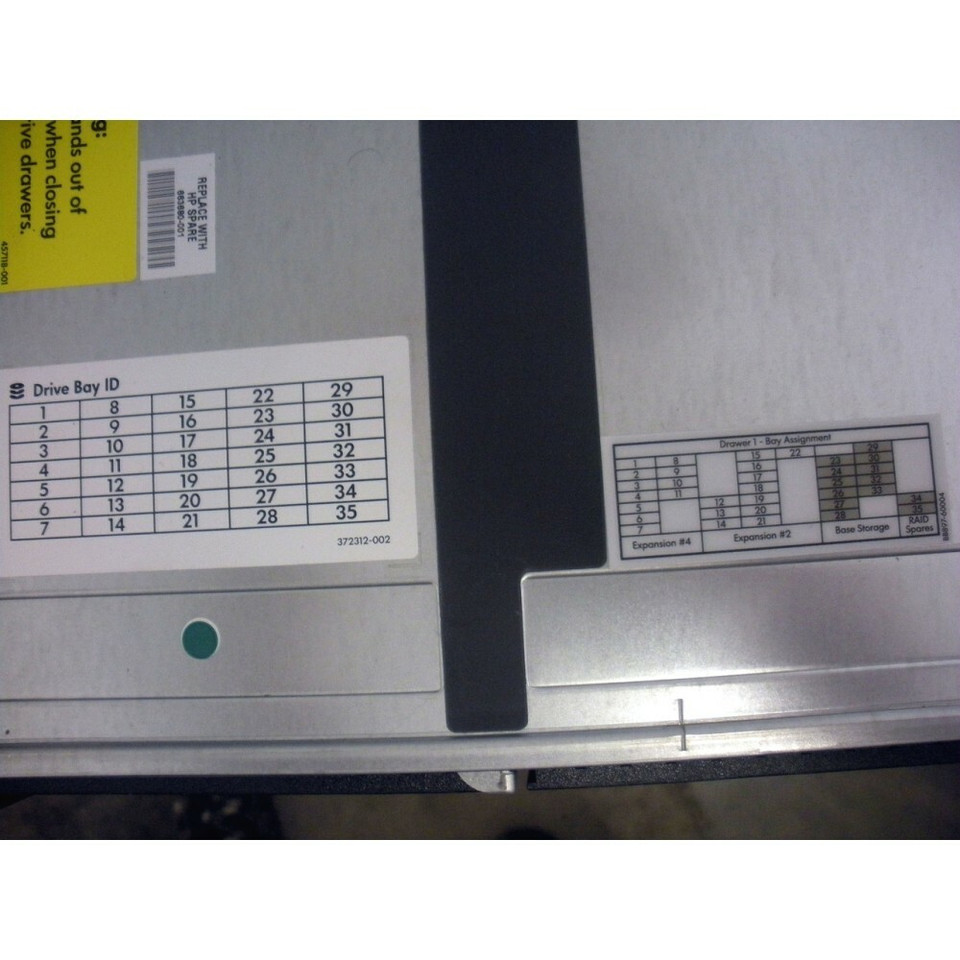 HP QQ695A 654218-001 D6000 Dual 6G SAS I/O Module Disk Enclosure