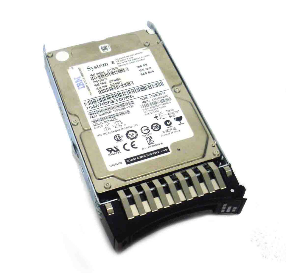 IBM 3648 10N7208 10N7234 42R5648 300GB 15K SAS Hard Drive