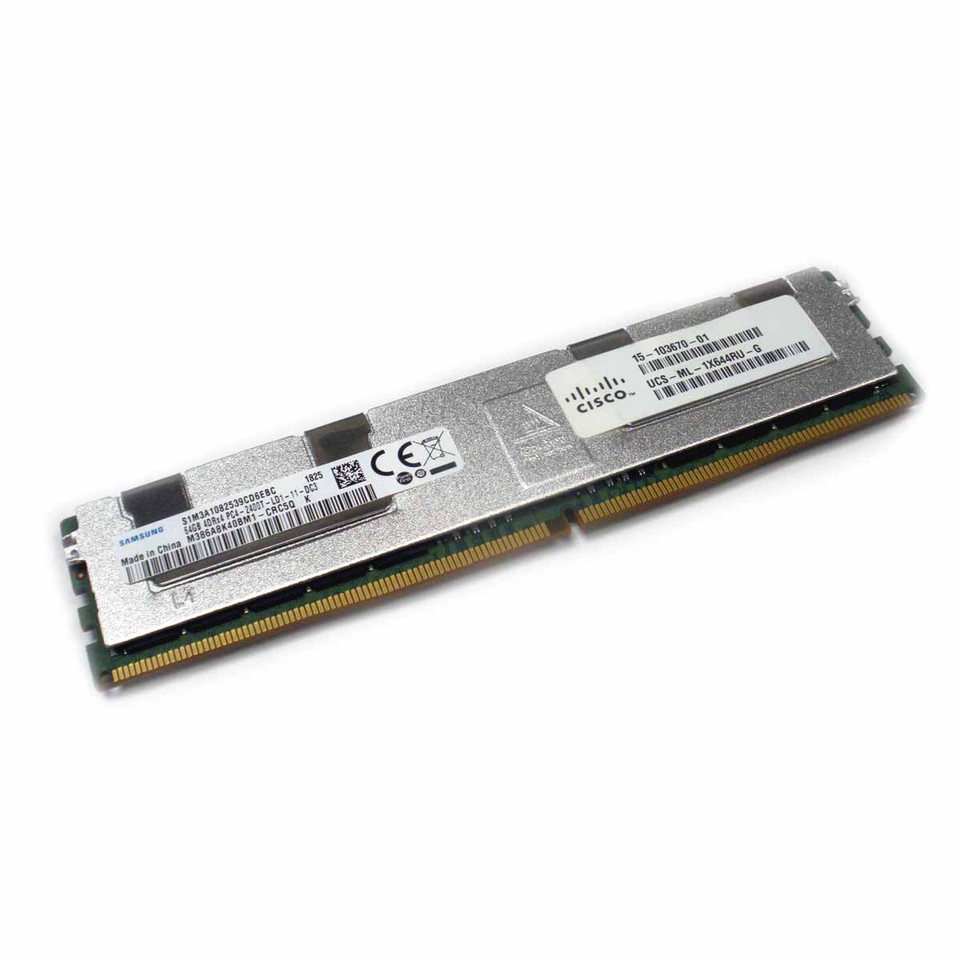 Cisco UCS-ML-1X644RU-G Memory 64GB DDR4-2133 2400Mhz LRDIMM