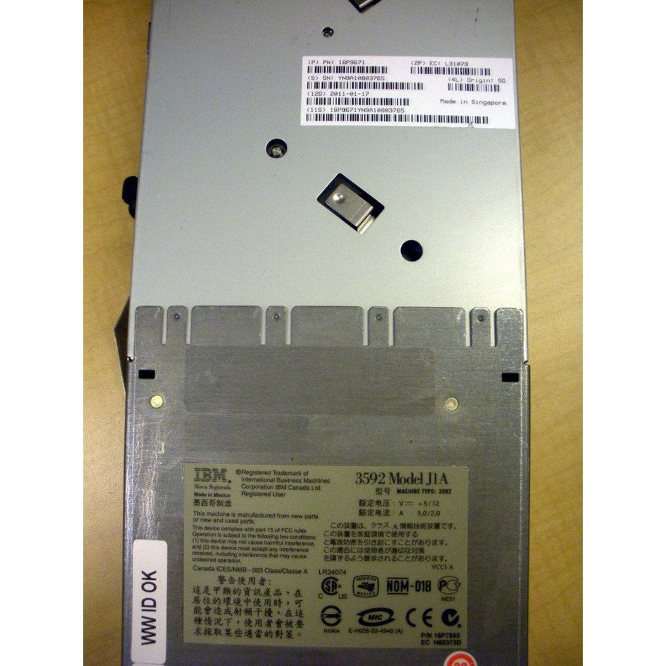 IBM 3592-J1A TotalStorage Magstar DP FC Enterprise Tape Drive