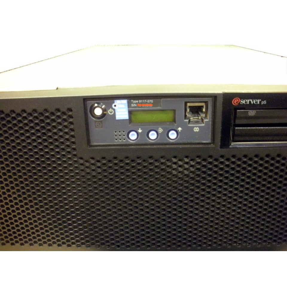 IBM 9117-570 p5+ 2-Way 2.2GHz (8338), 8GB, 2x 146GB