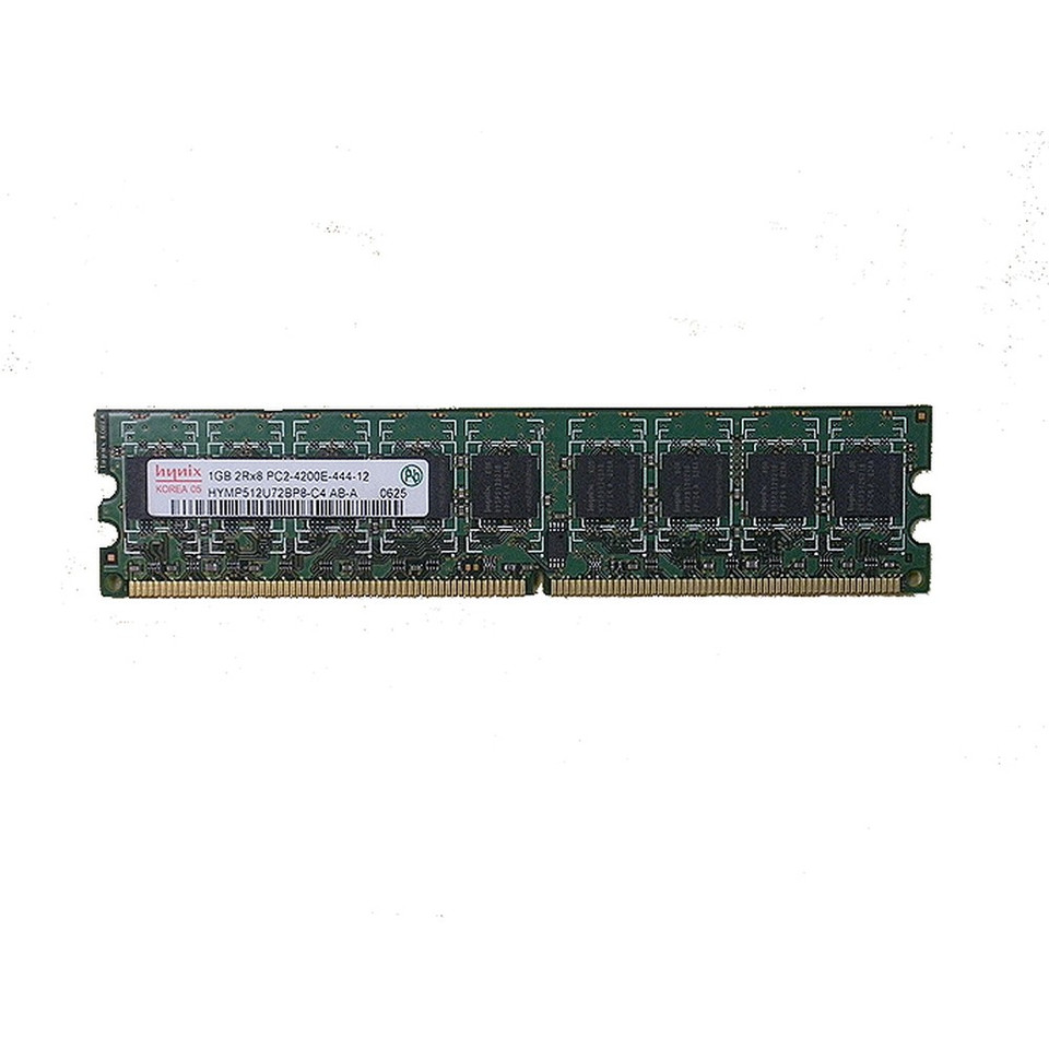 Dell D6508 1GB PC2-4200E 533Mhz 2RX8 DDR2 Unbuffered Memory RAM DIMM