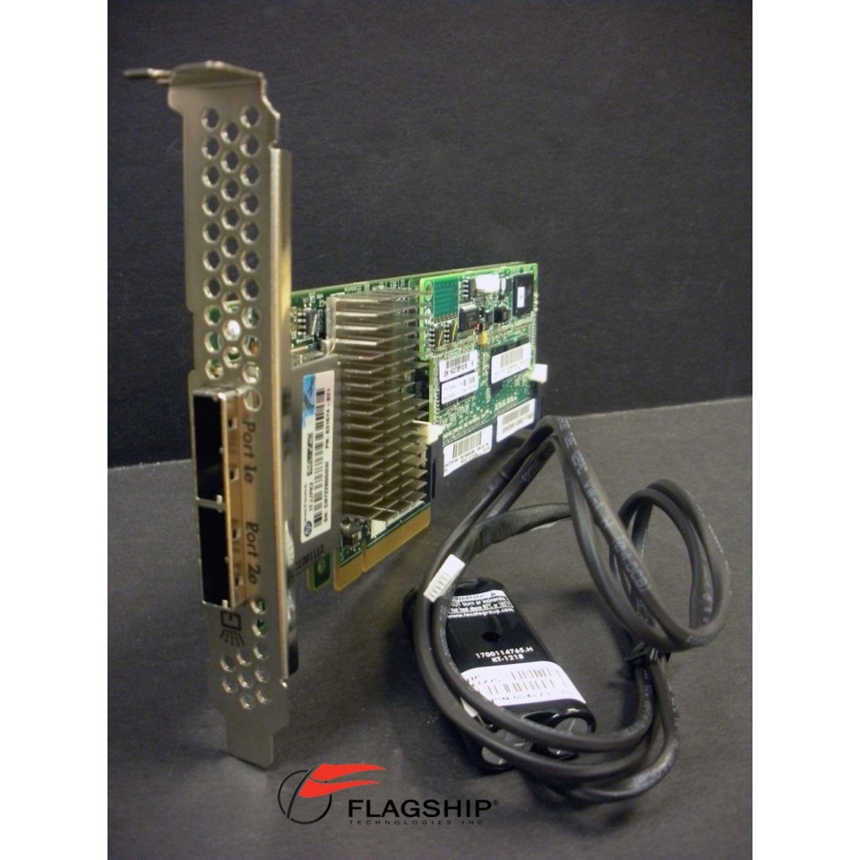 HP 631674-B21 633543-001 Smart Array P421/2GB FBWC 6Gb 2-port Ext SAS ...