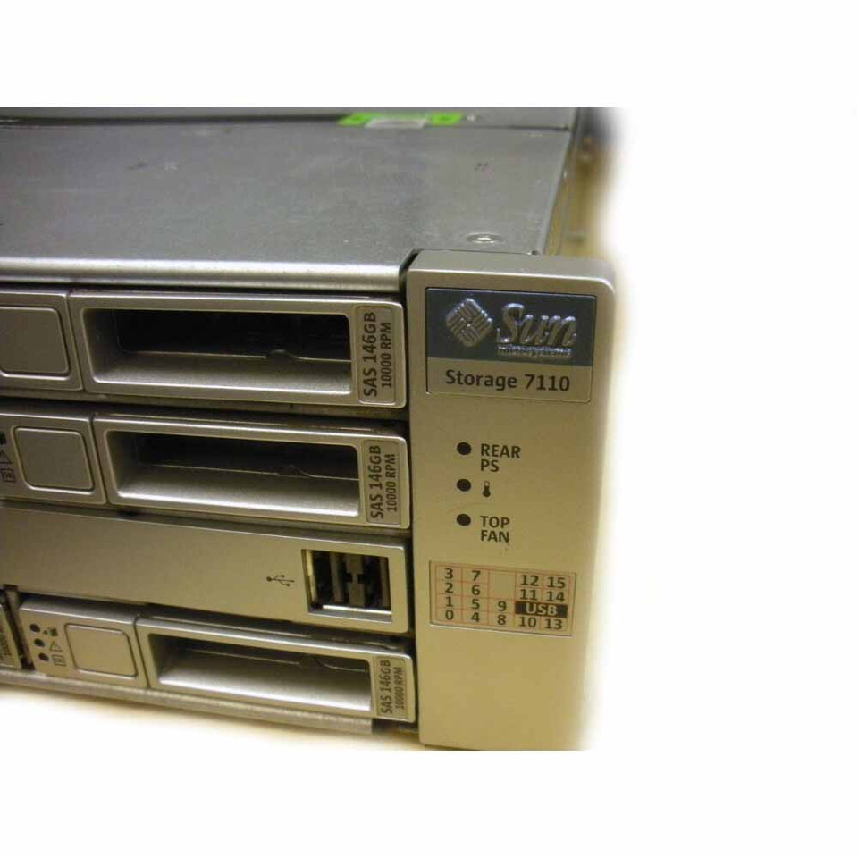 Sun TA7110 7110 System 1.9GHz QC, 8GB, 16x 146GB 10K 540-7355